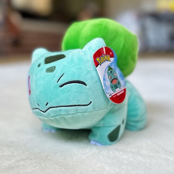 Pokemon | Toys | Pokemon Bulbasaur Happy Smiling Plush Kanto Starter ...